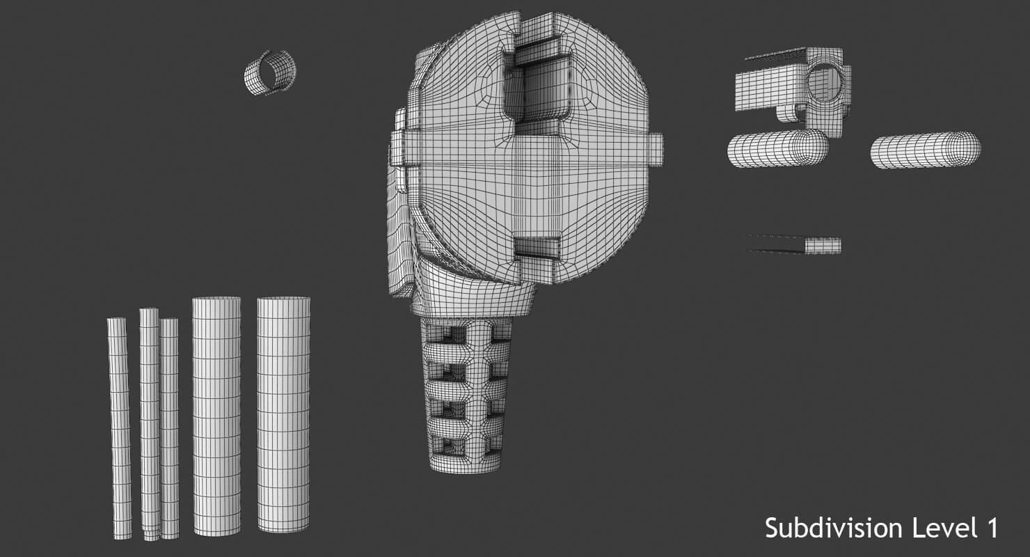 Black Plug - 3D Model by hdpoly