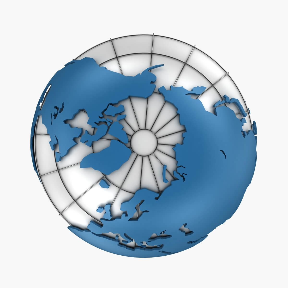 Blue Earth - 3D Model by hdpoly