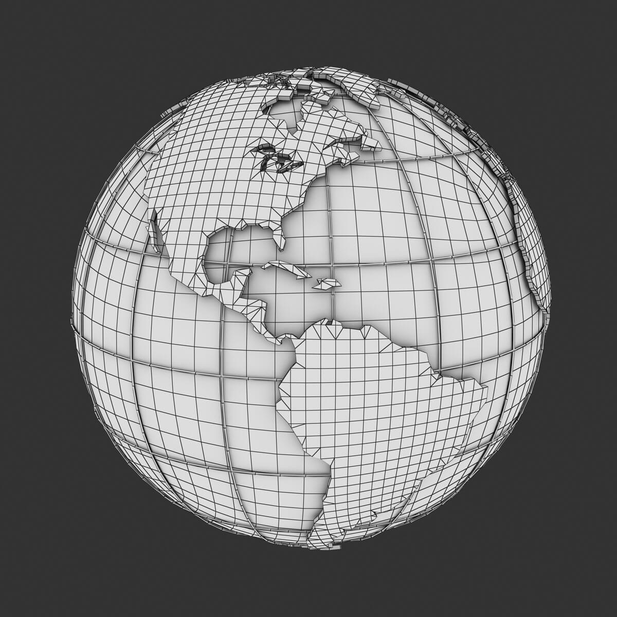 Blue Earth 3D Model By Hdpoly blue-earth-3d-model-by-hdpoly