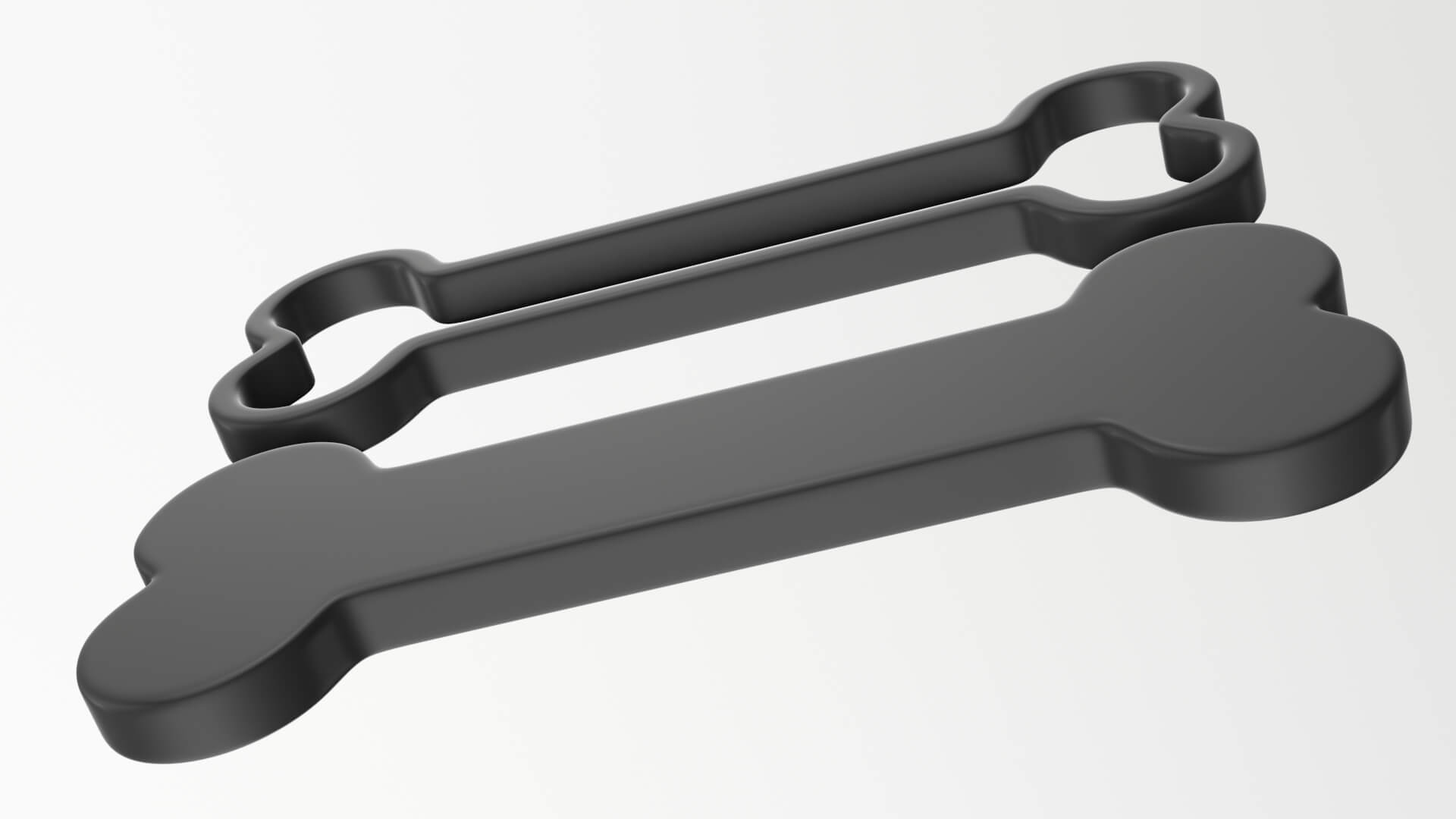 Black Bone Symbol - 3D Model by hdpoly