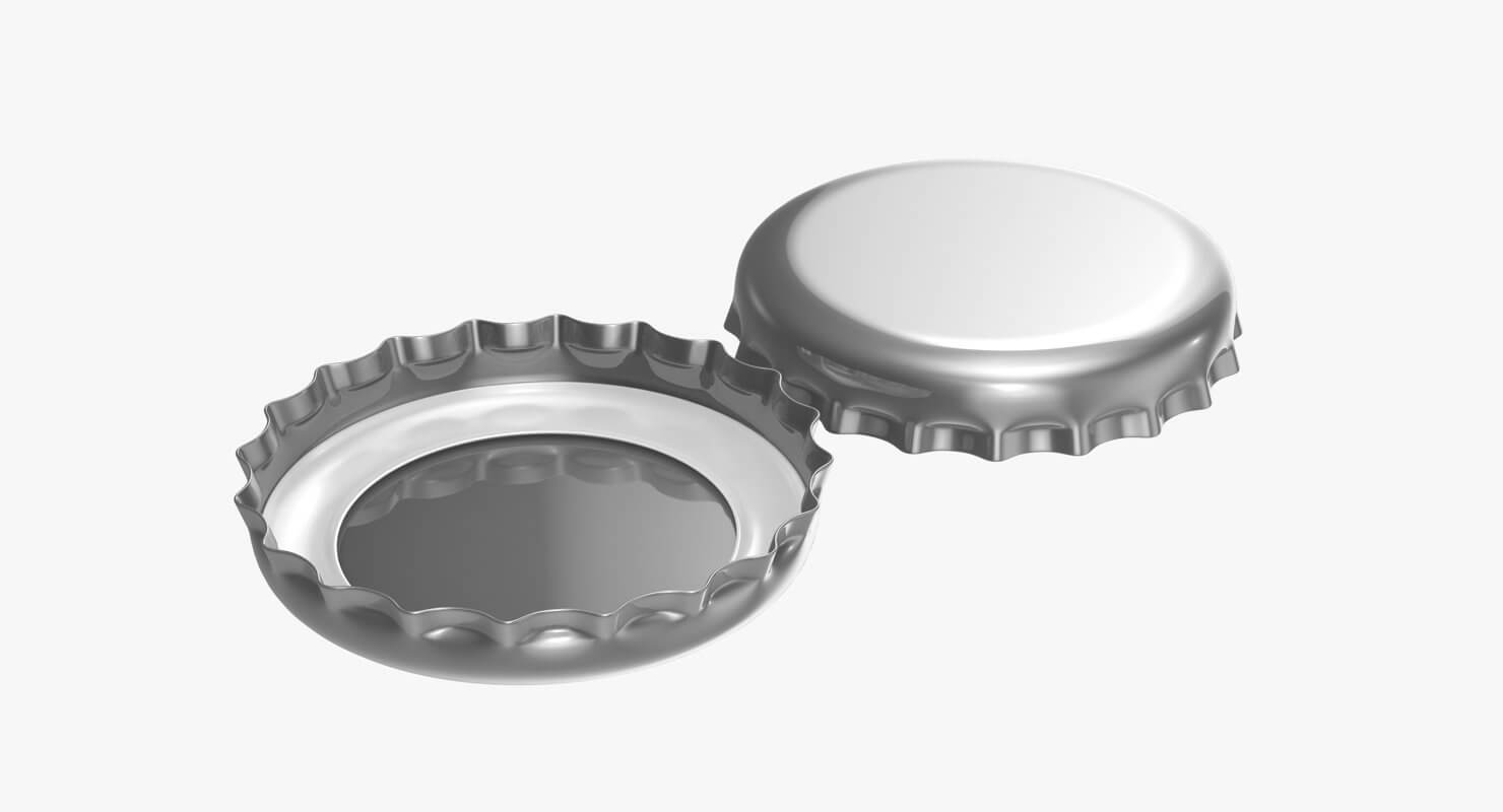 Bottle Cap - 3D Model by hdpoly