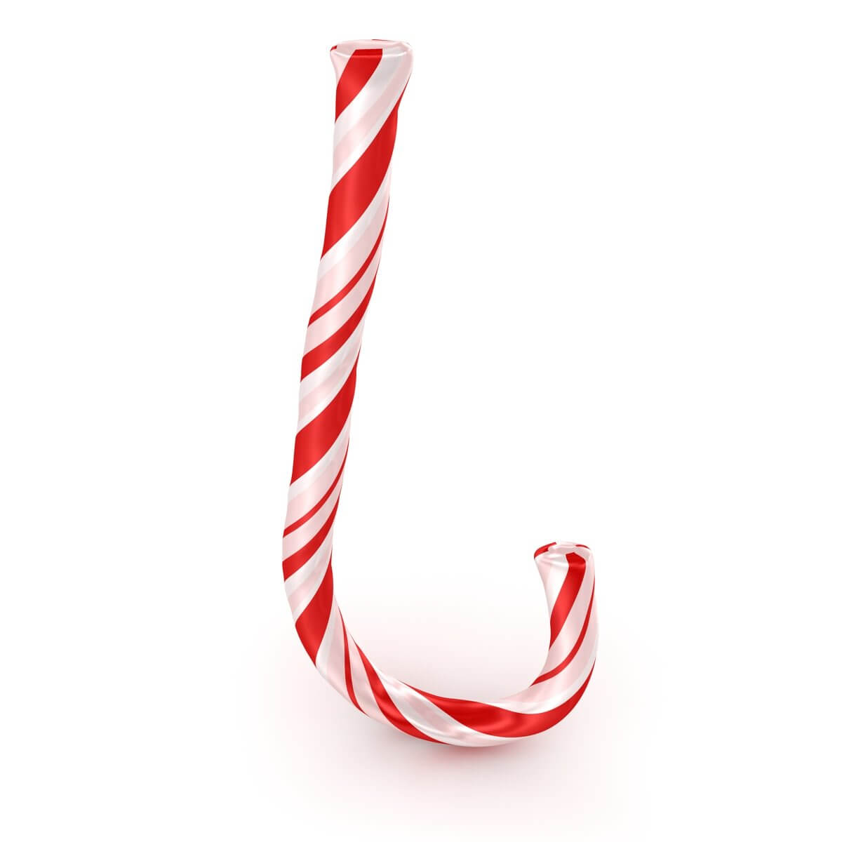 Candy Cane - 3D Model by hdpoly