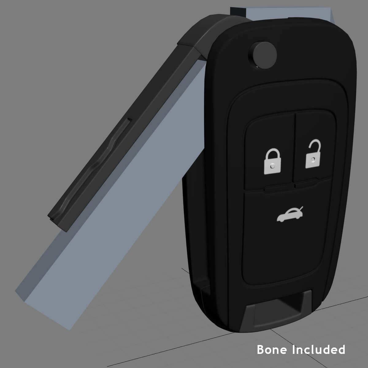 Car Key - 3D Model by hdpoly