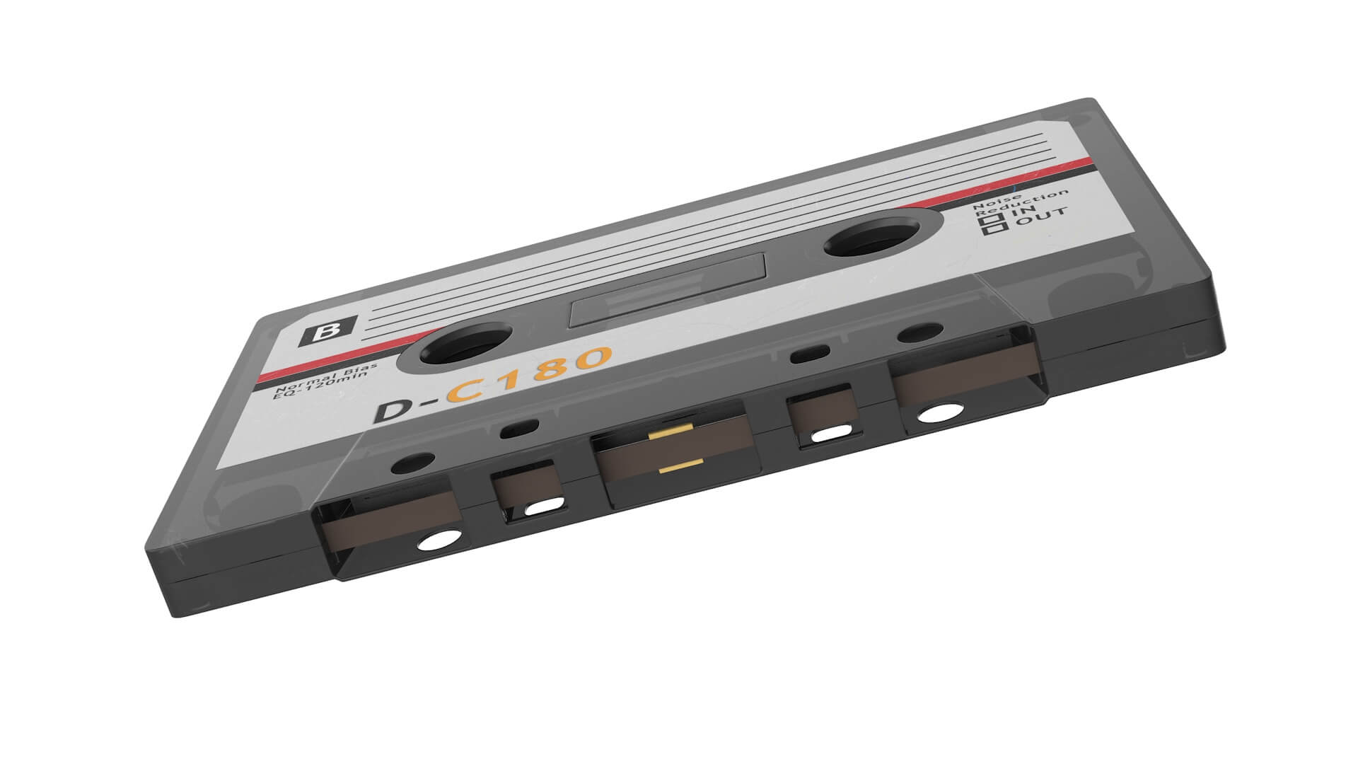 Old Cassette - 3D Model by hdpoly
