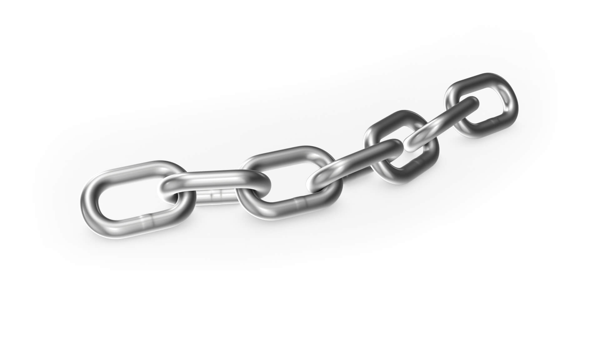 Chrome Chain - 3D Model by hdpoly