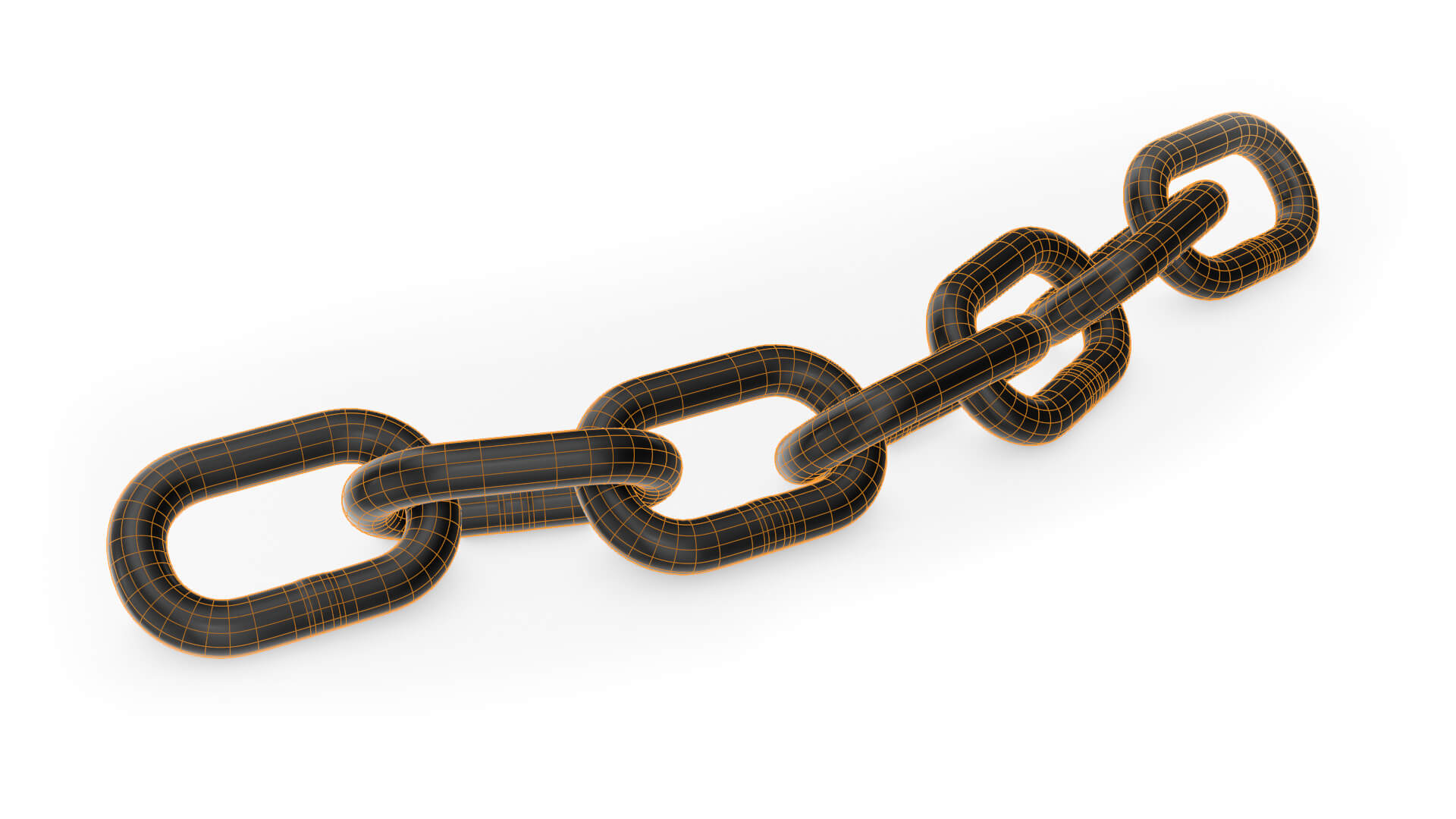 Chrome Chain - 3D Model by hdpoly