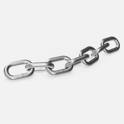 Chrome Chain - 3D Model by hdpoly