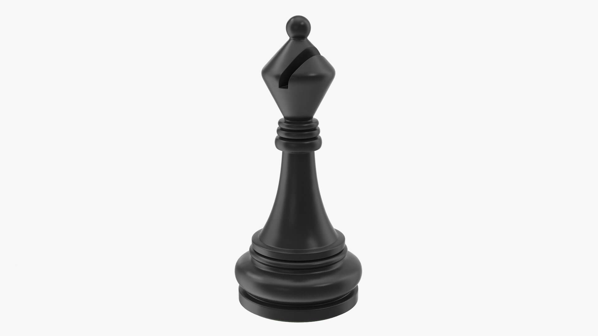 Chess Bishop - 3D Model by hdpoly