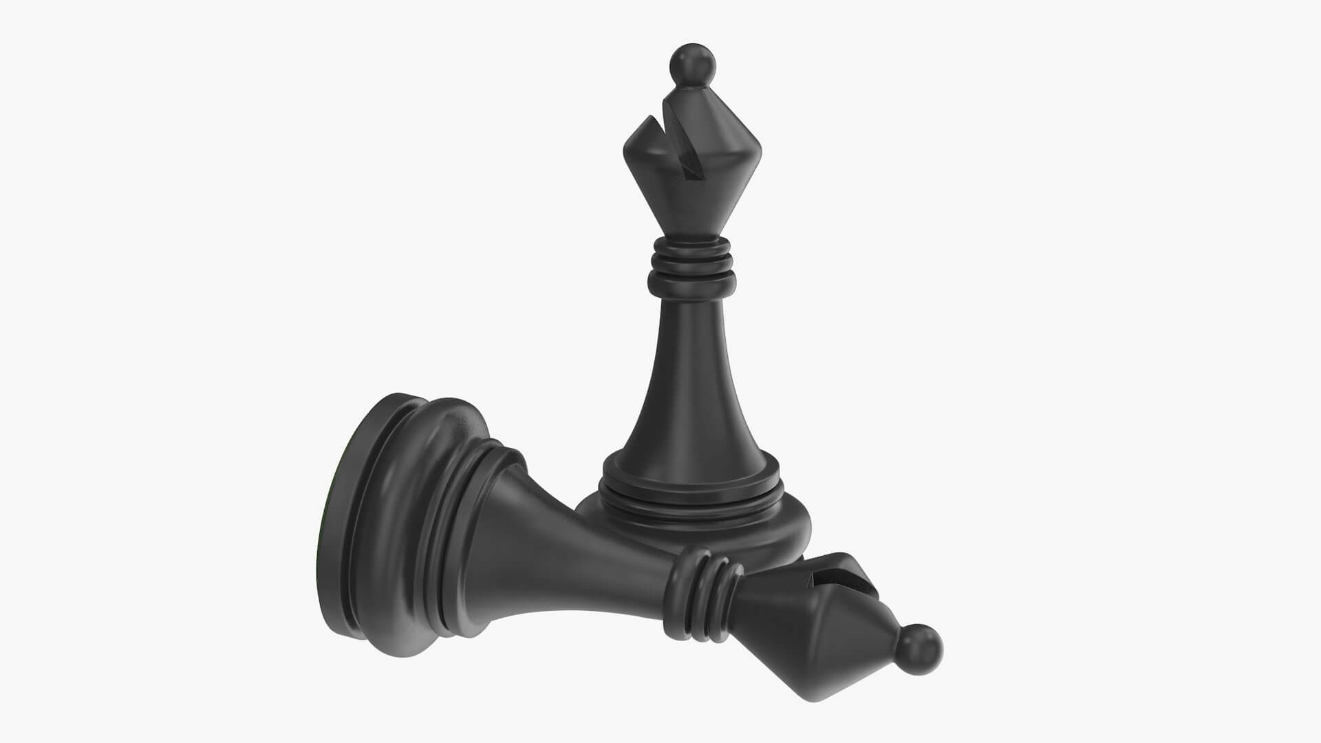 Chess Bishop - 3D Model by hdpoly