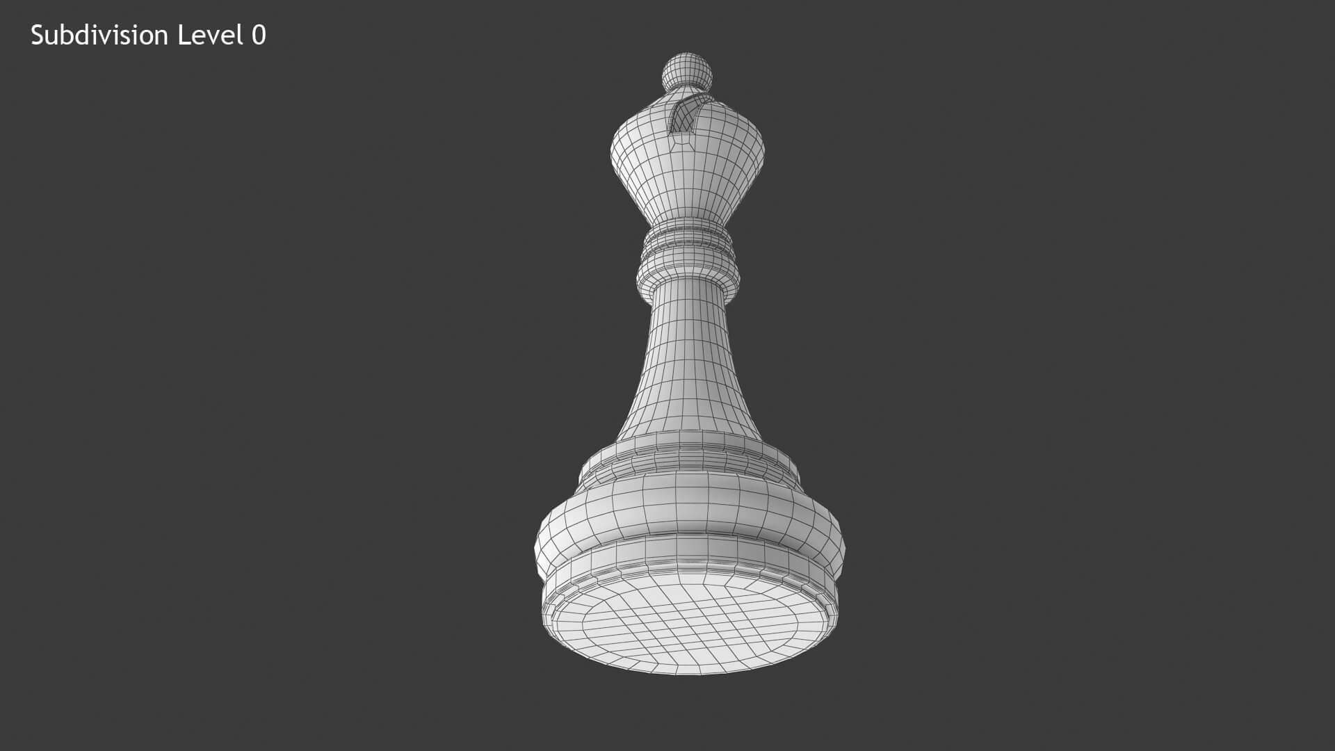 Chess Bishop - 3D Model by hdpoly