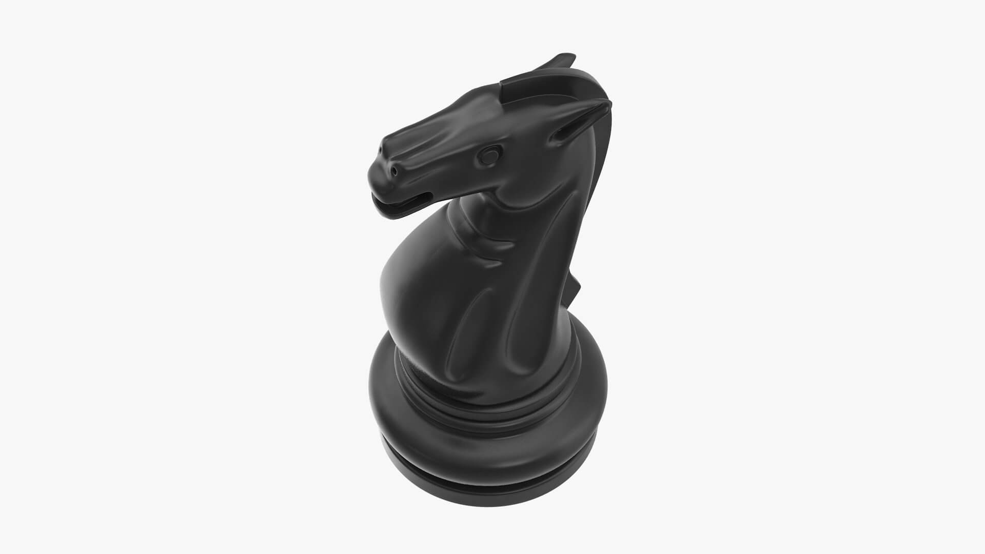 Chess Knight - 3D Model by hdpoly