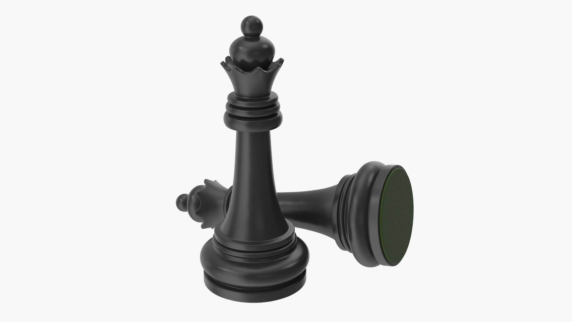 Chess Queen - 3D Model by hdpoly