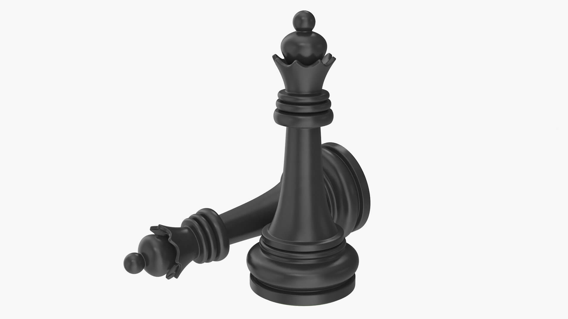 Chess Queen - 3D Model by hdpoly