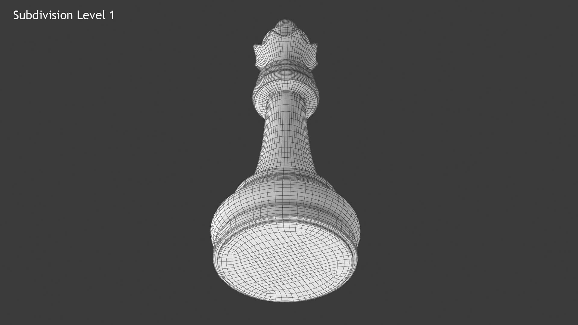 Chess Queen - 3D Model by hdpoly