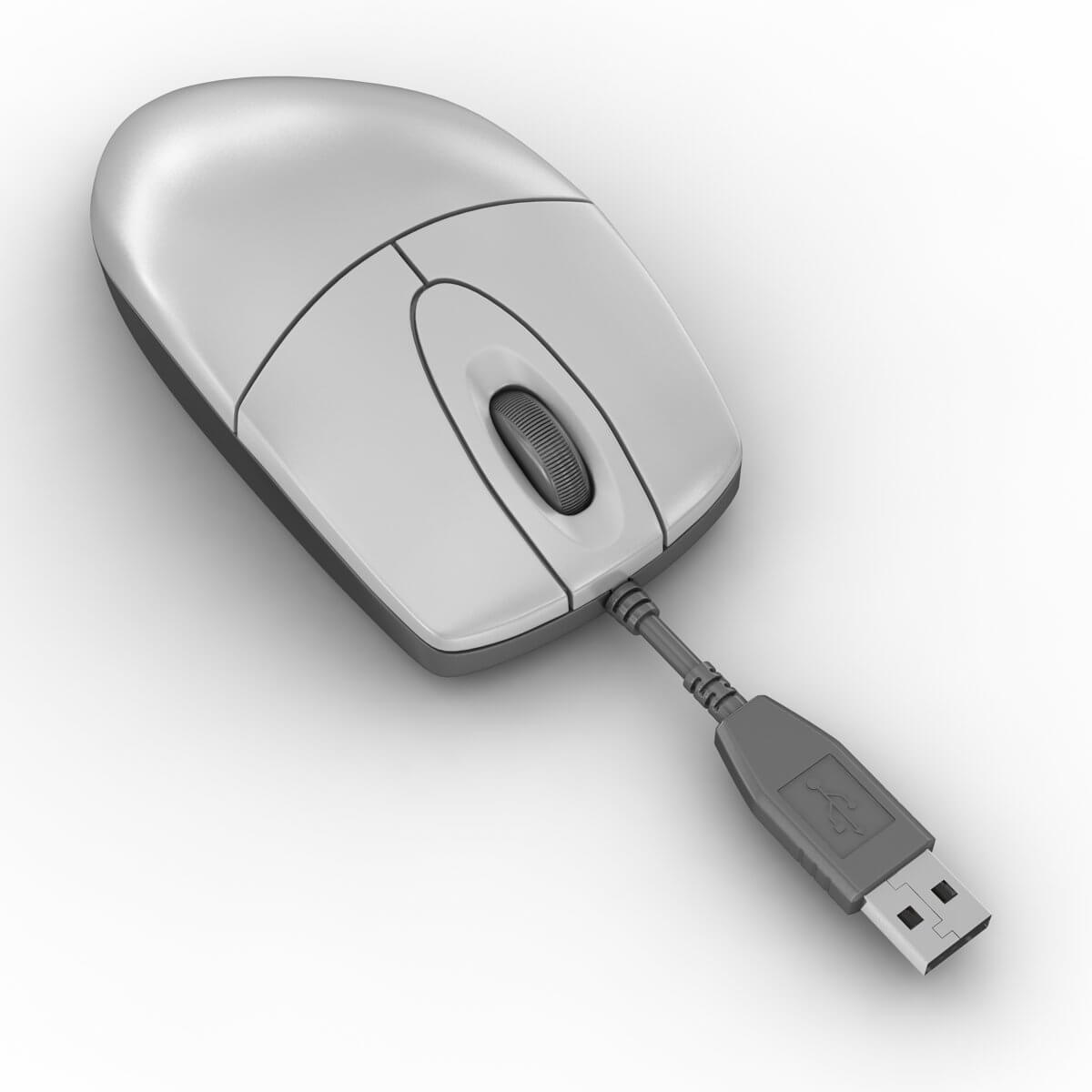 Computer Mouse - 3D Model by hdpoly
