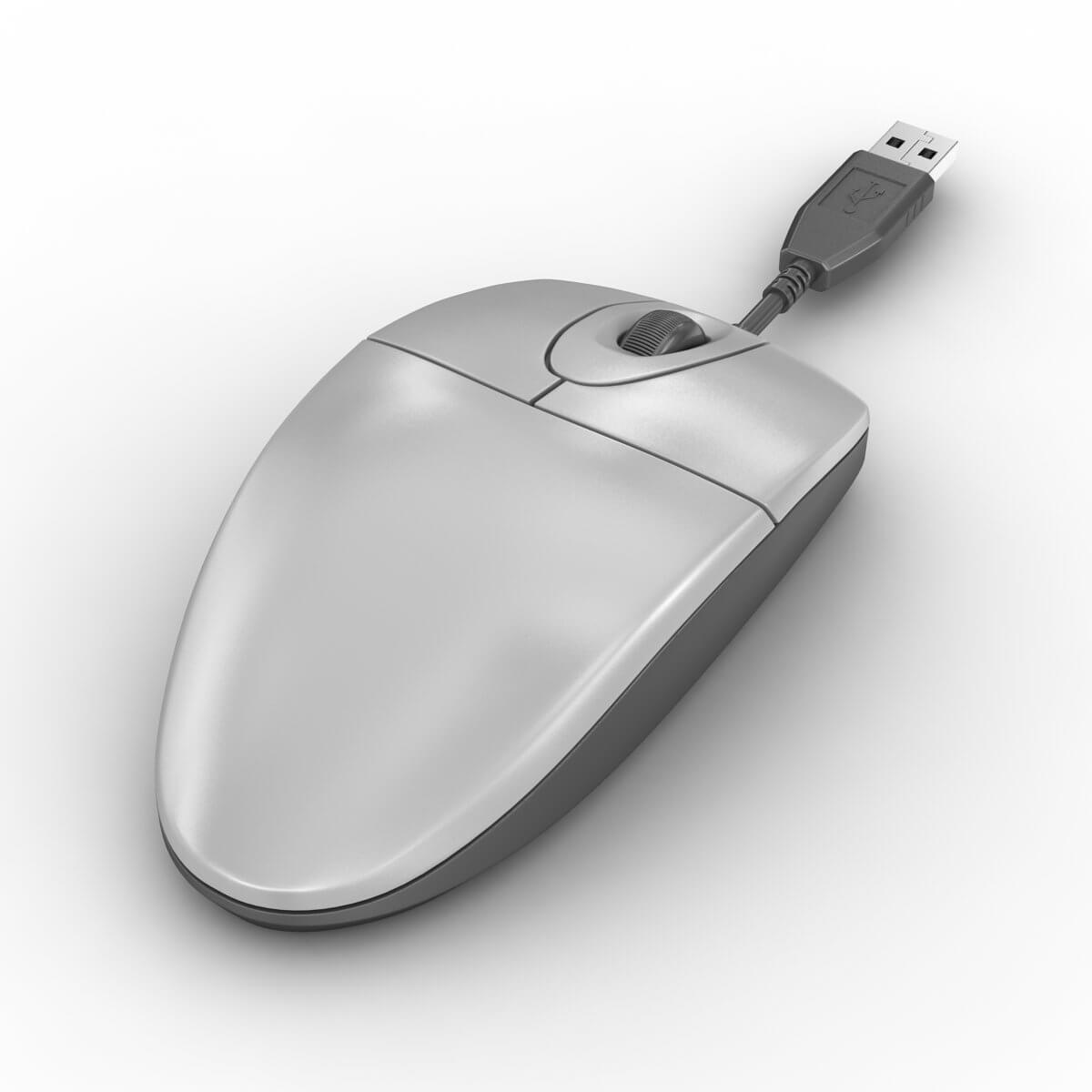 Computer Mouse - 3D Model by hdpoly