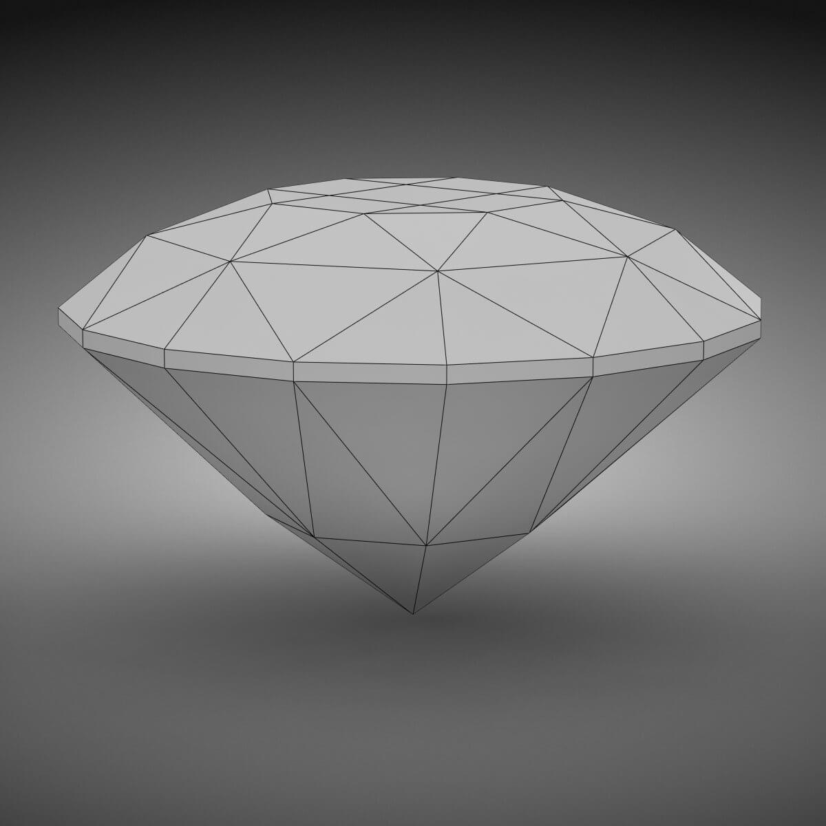 Diamond - 3D Model by hdpoly