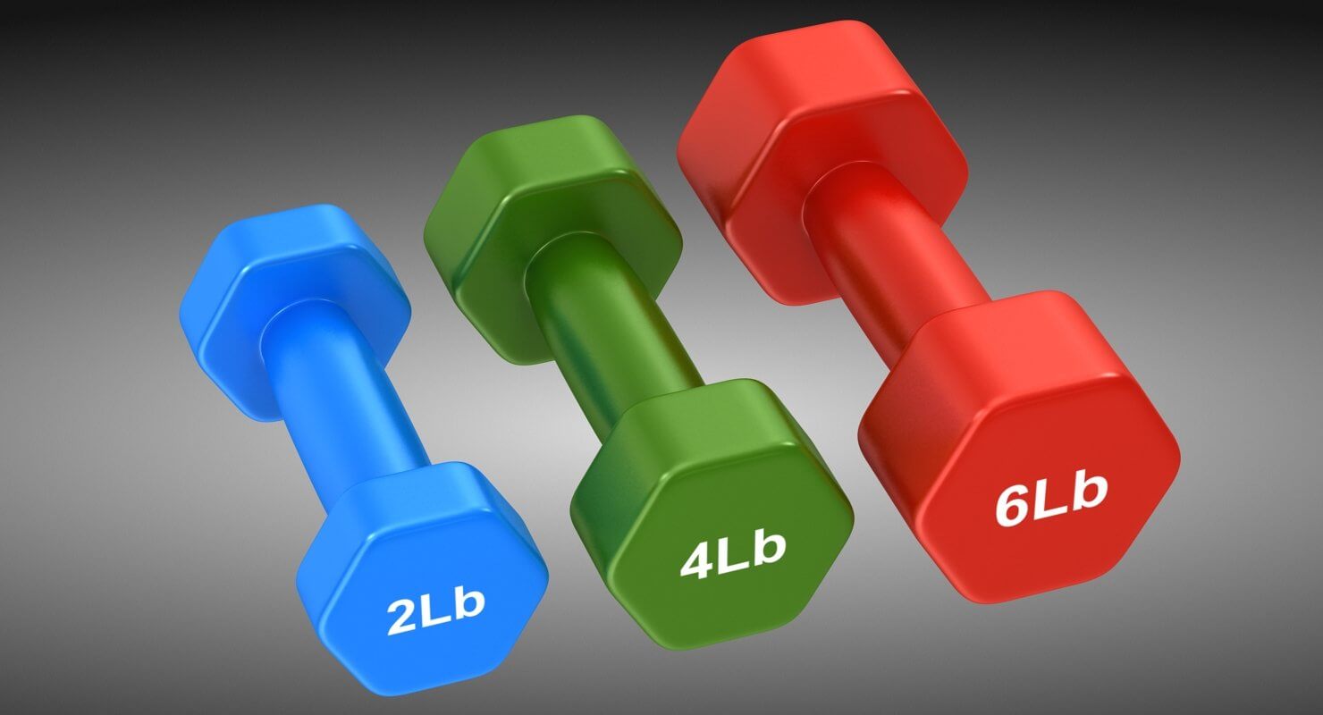 Dumbbell Set - 3D Model by hdpoly