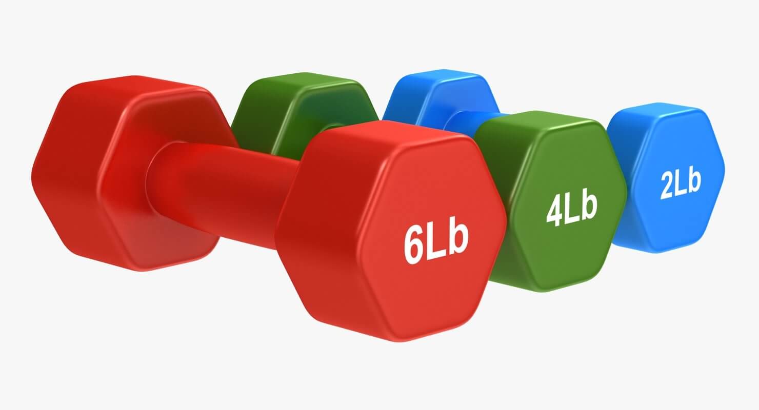 Dumbbell Set - 3D Model by hdpoly