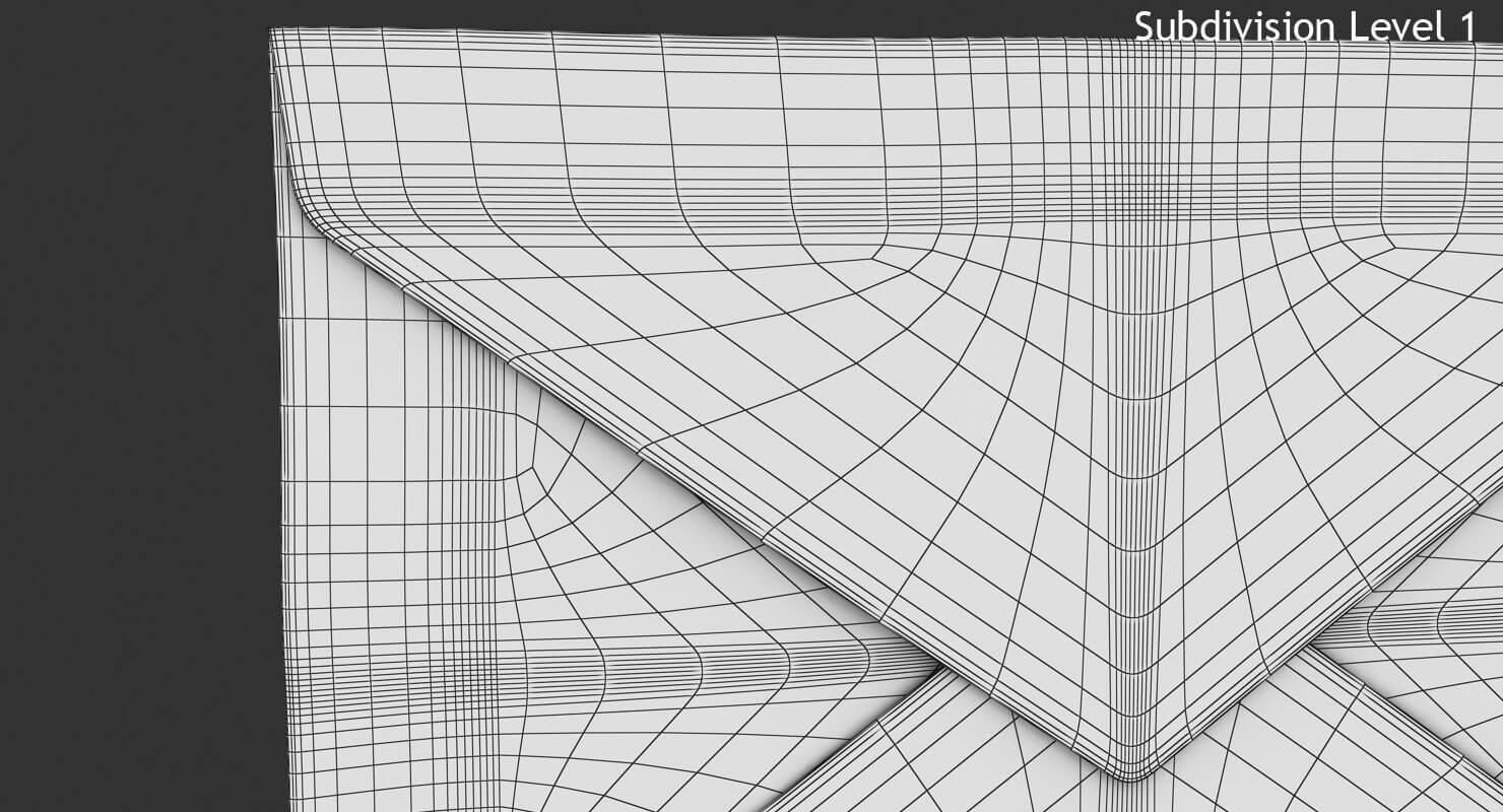 Envelope - Closed 3D Model by hdpoly