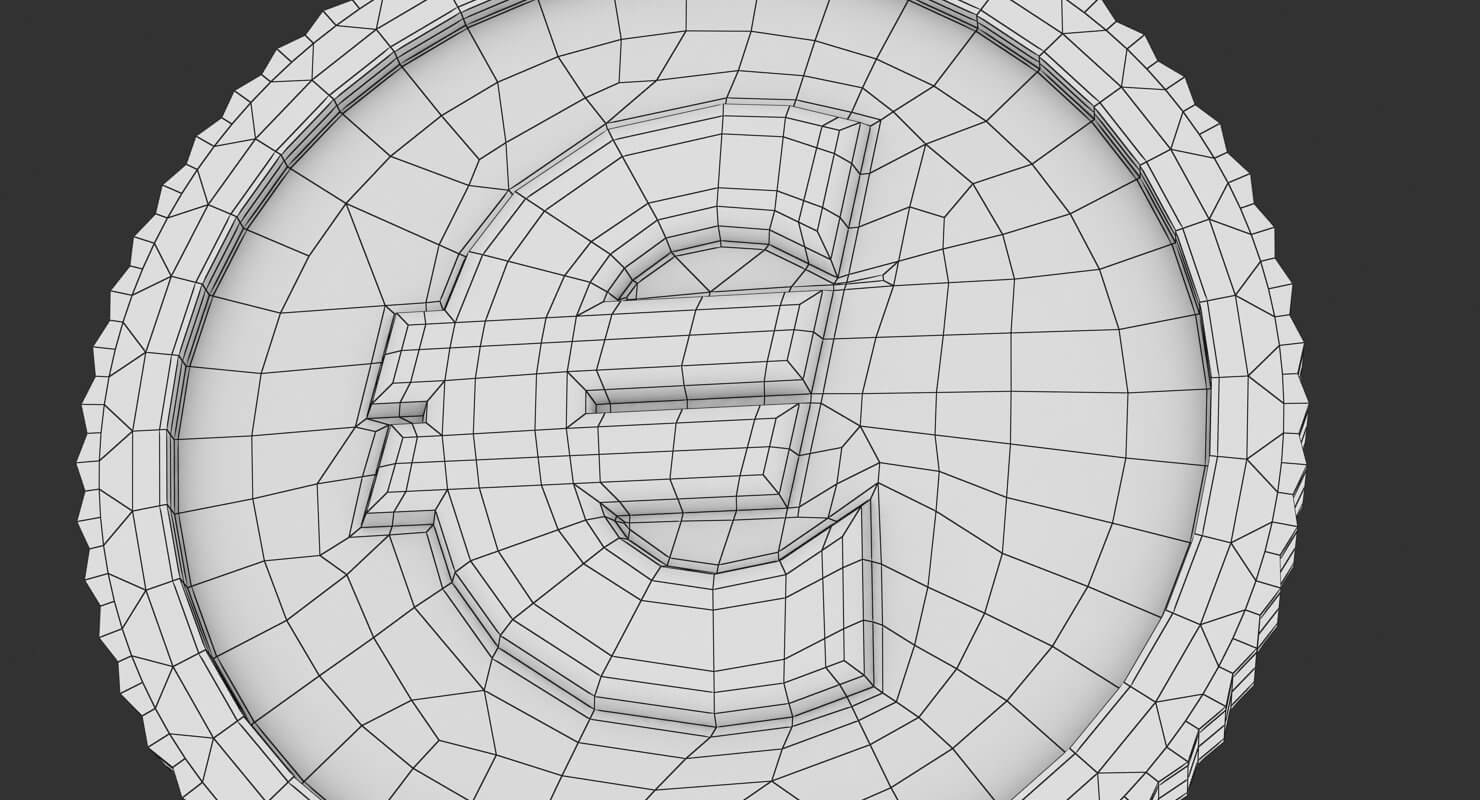 Euro Coin - 3D Model by hdpoly