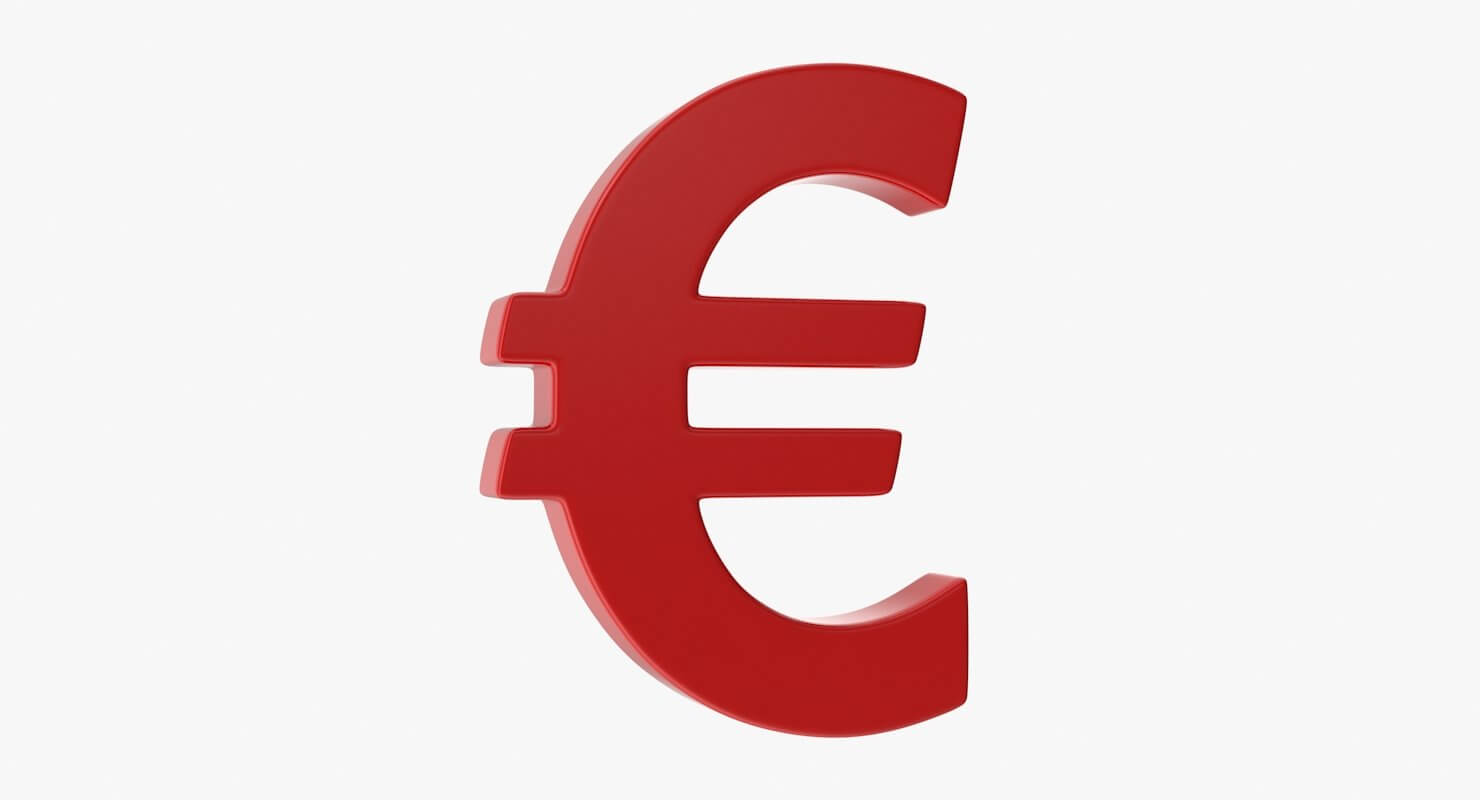 Euro Sign - 3D Model by hdpoly