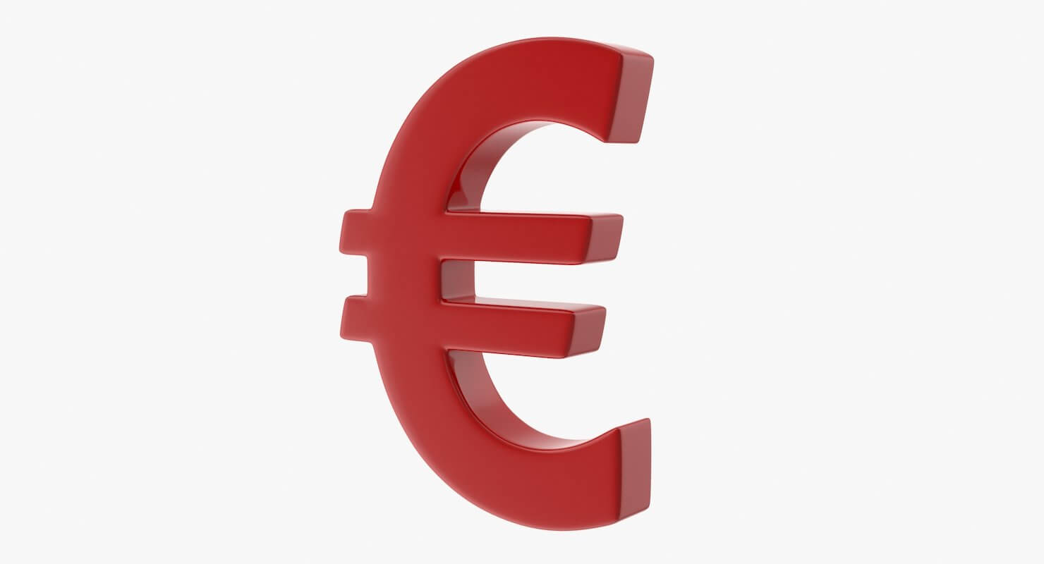 Euro Sign - 3D Model by hdpoly