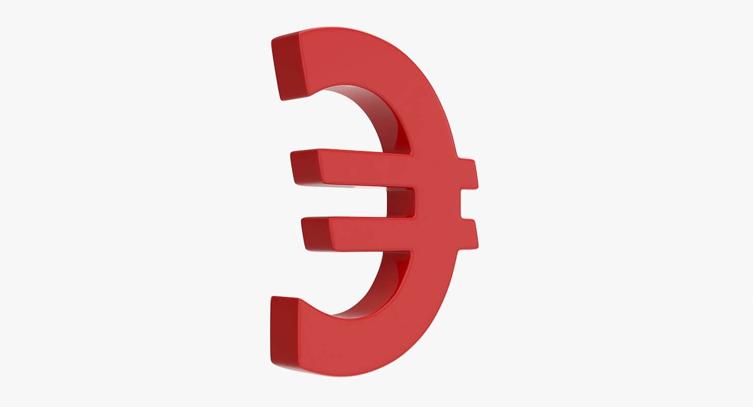 Euro Sign - 3D Model by hdpoly