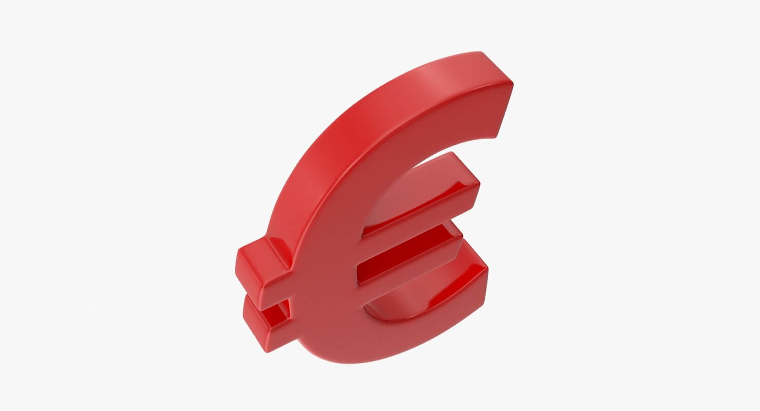 Euro Sign - 3D Model by hdpoly