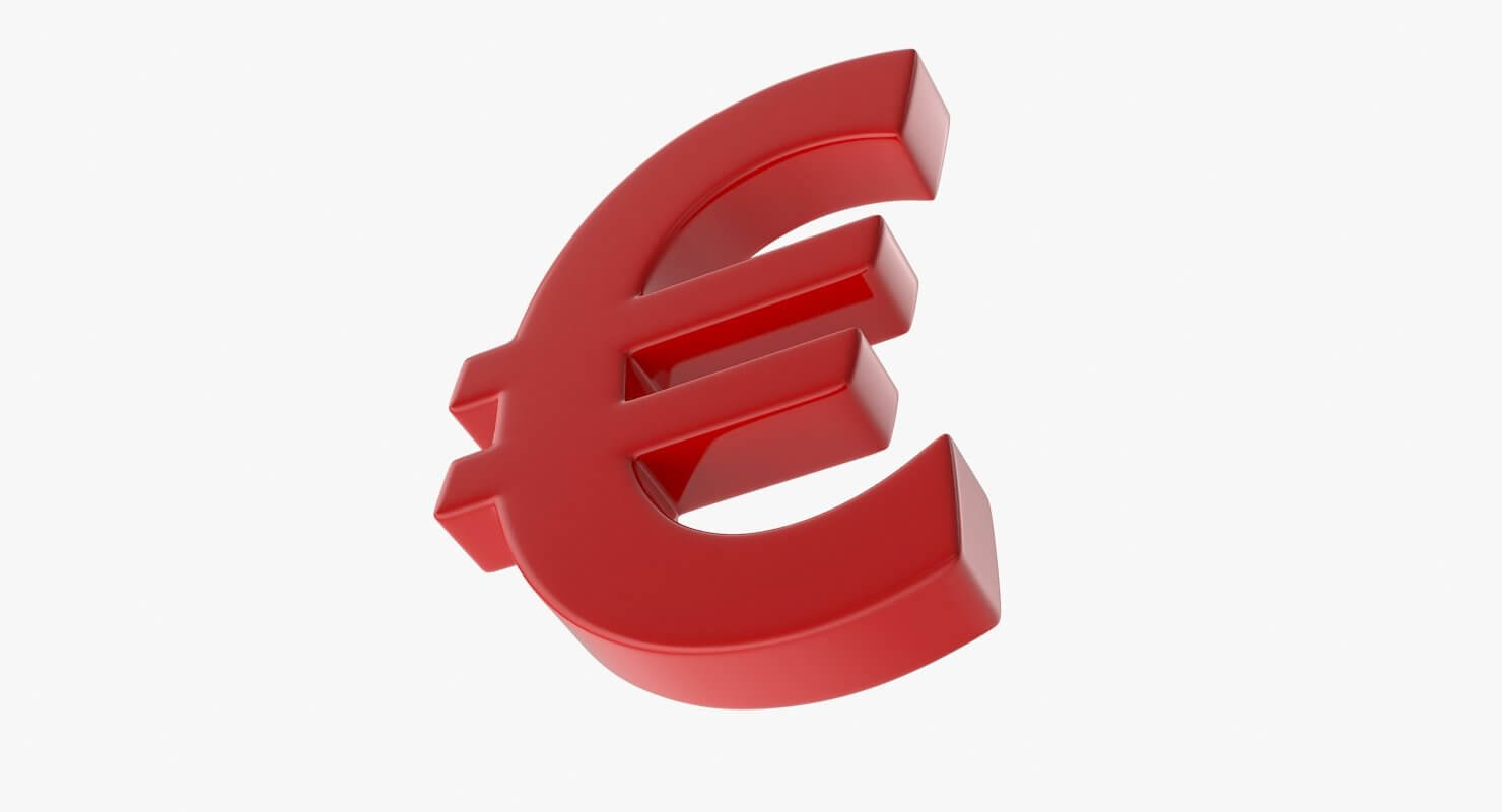 Euro Sign - 3D Model by hdpoly