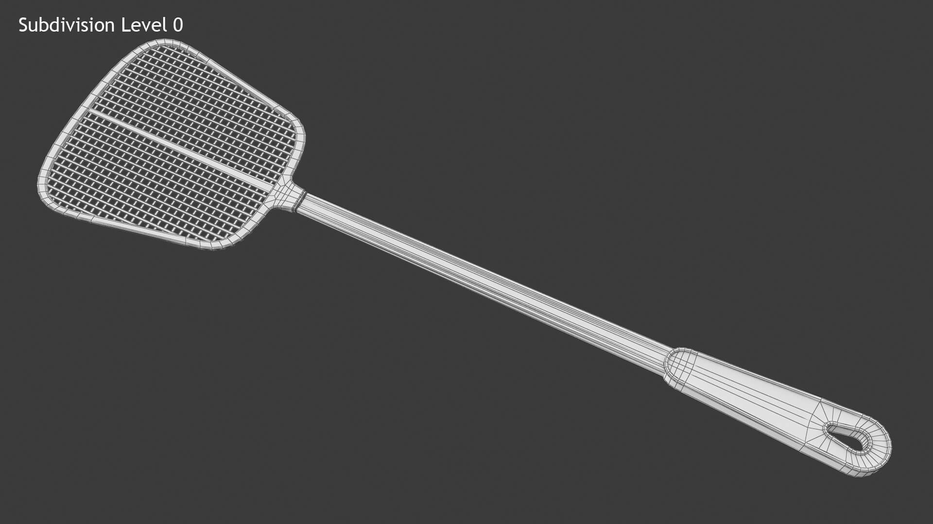 Fly Swatter - 3D Model by hdpoly