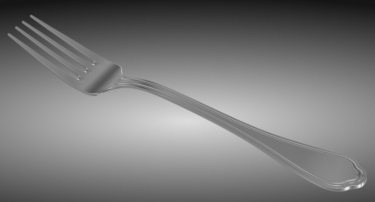 Fork - 3D Model by hdpoly