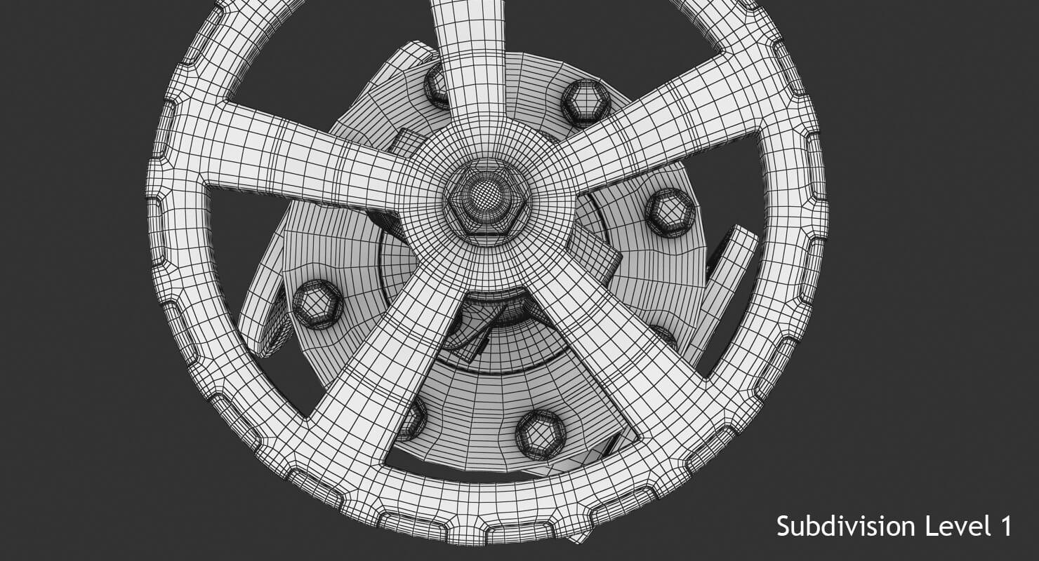 Gate Valve - 3D Model by hdpoly