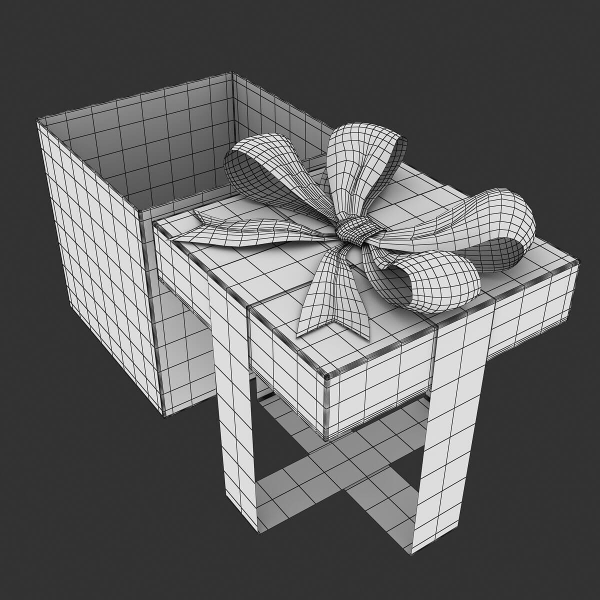 Gift Box - 3D Model by hdpoly