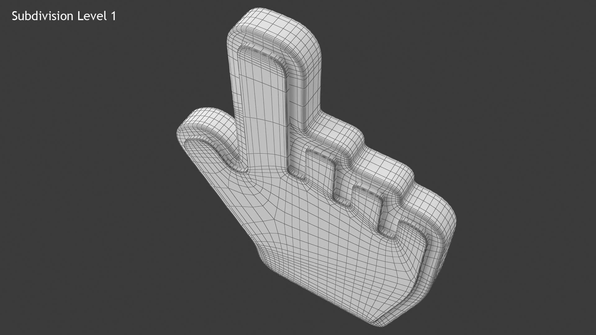 Hand Cursor v2 - 3D Model by hdpoly