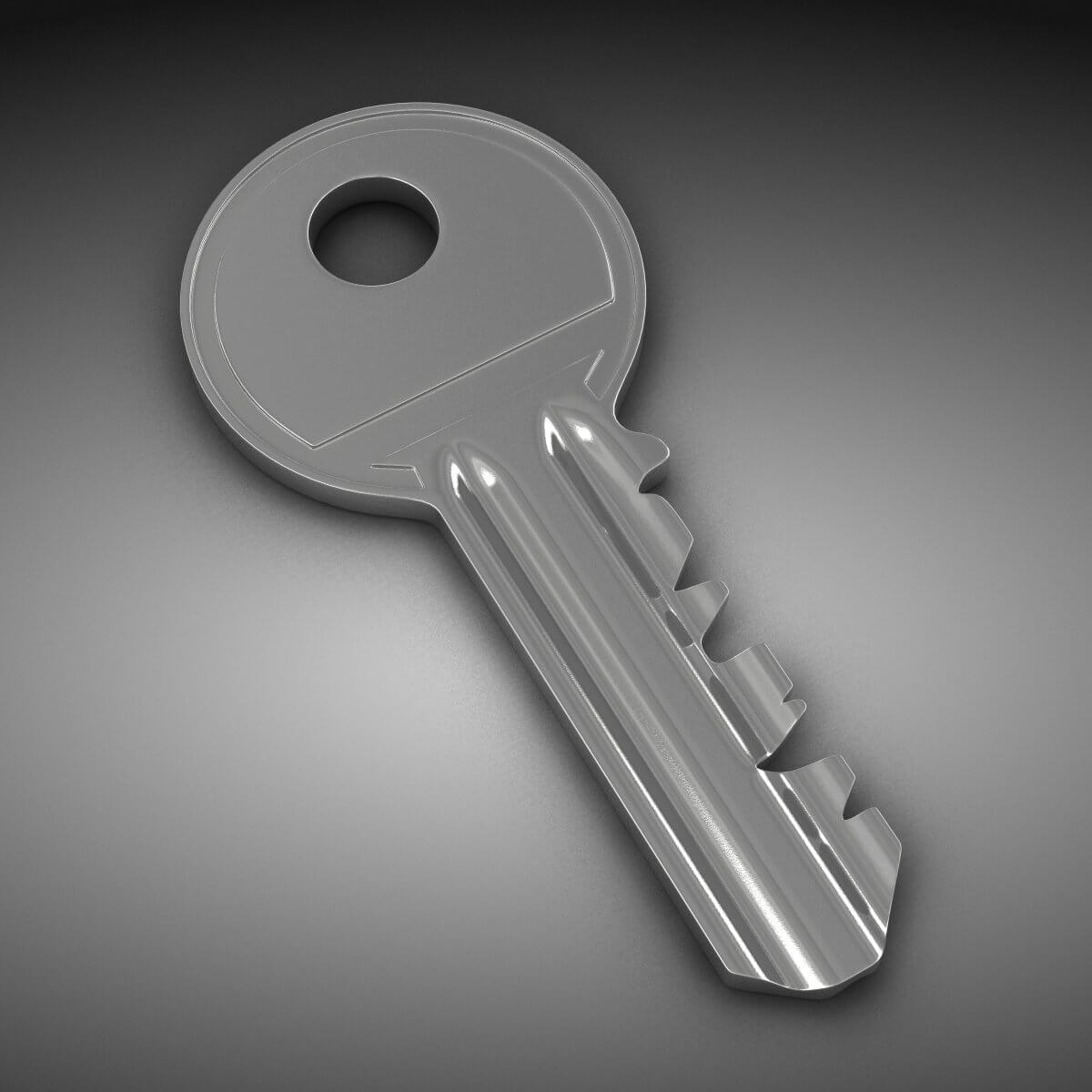 House Key - 3D Model by hdpoly