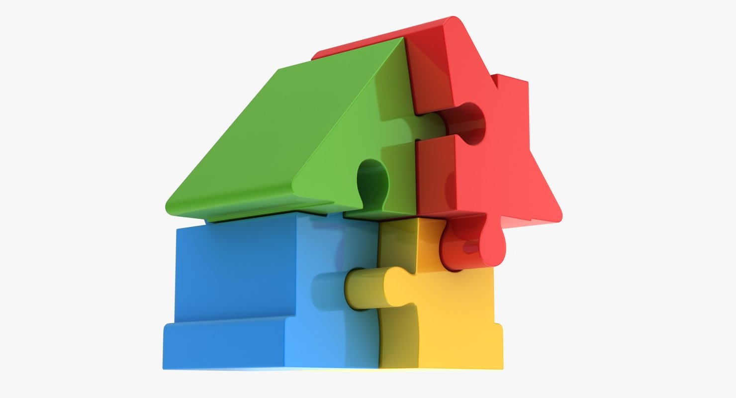 House Puzzle - 3D Model by hdpoly