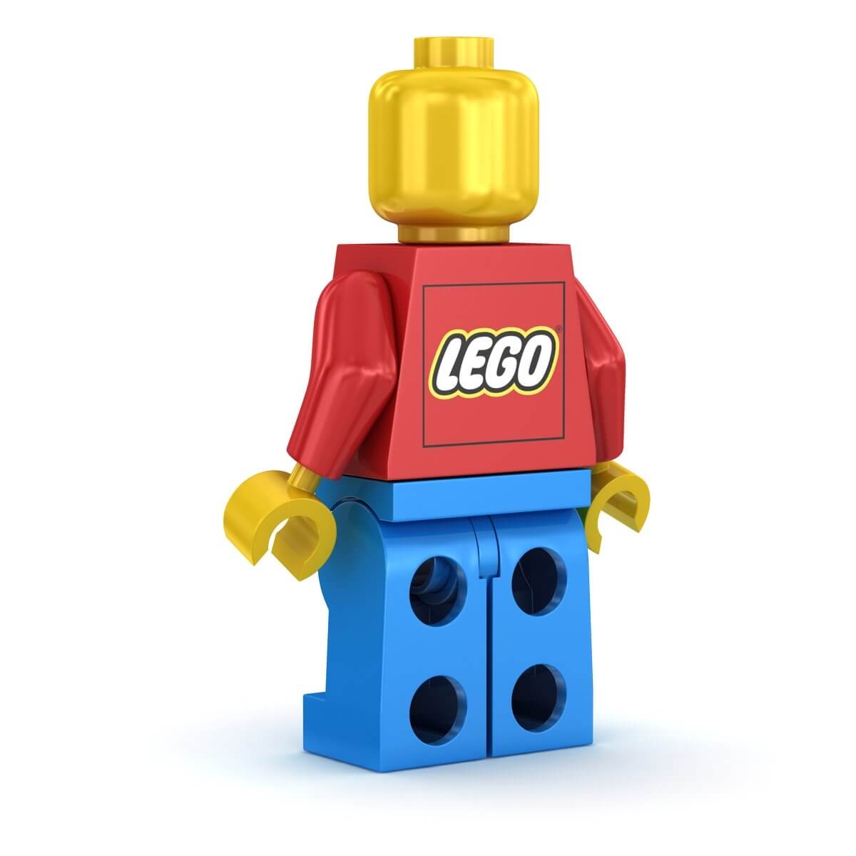 Lego Man - 3D Model by hdpoly