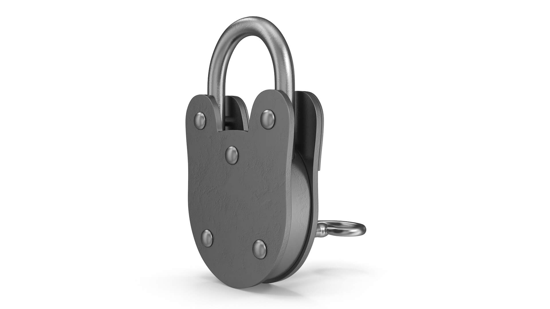 Old Lock and Key - 3D Model by hdpoly