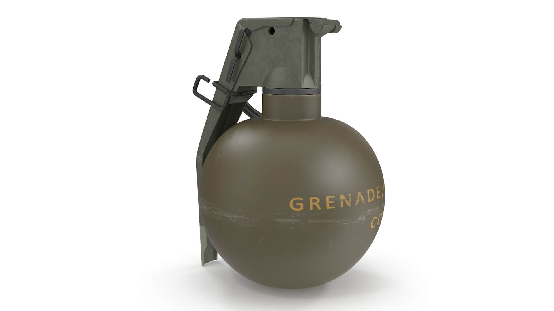 M67 Hand Grenade - 3D Model by hdpoly