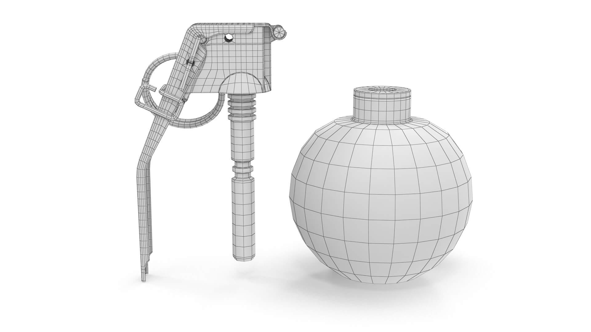 M67 Hand Grenade - 3D Model by hdpoly
