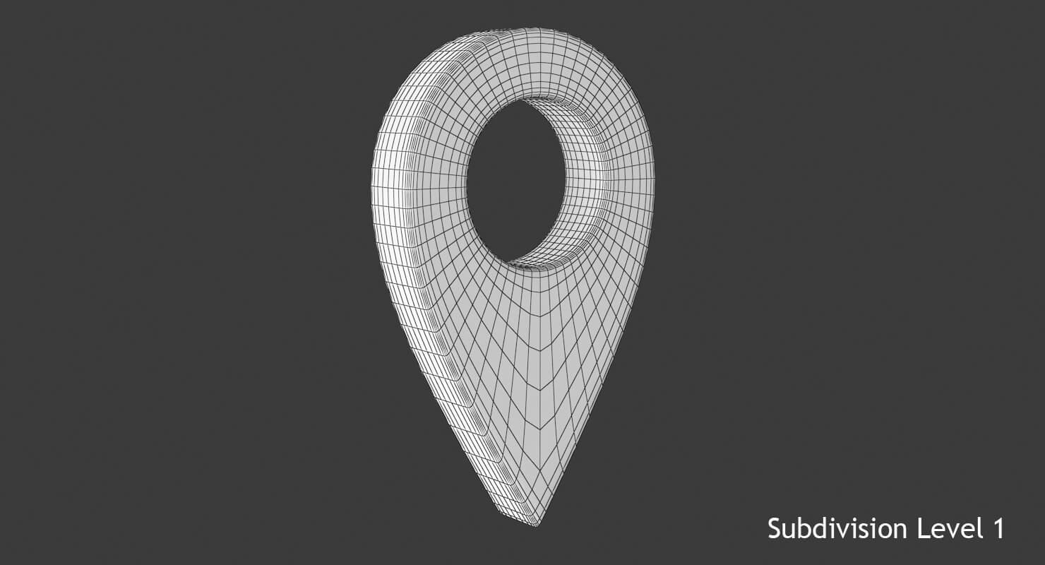Map Pointer - 3D Model by hdpoly