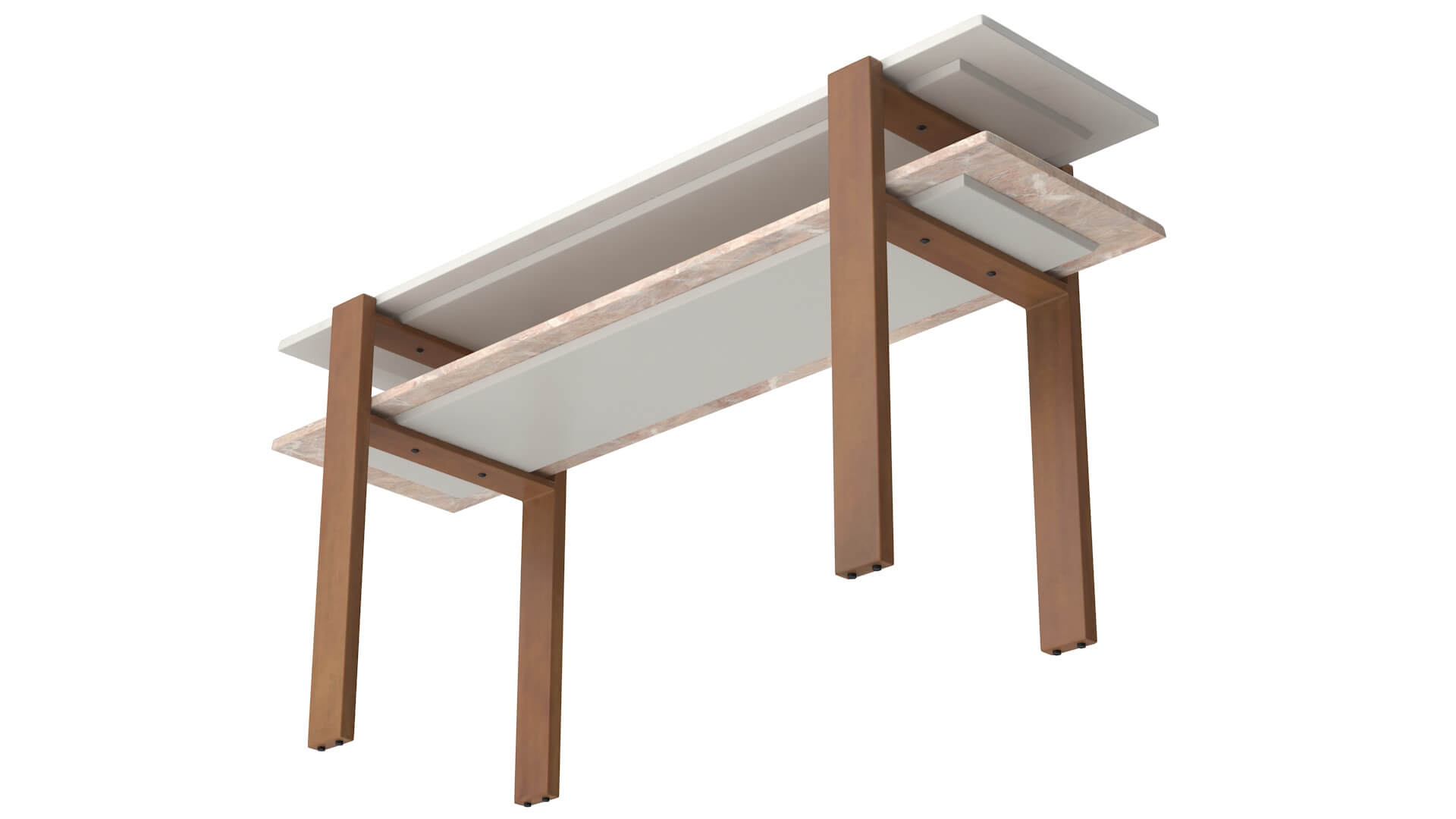 Marble Console - 3D Model by hdpoly