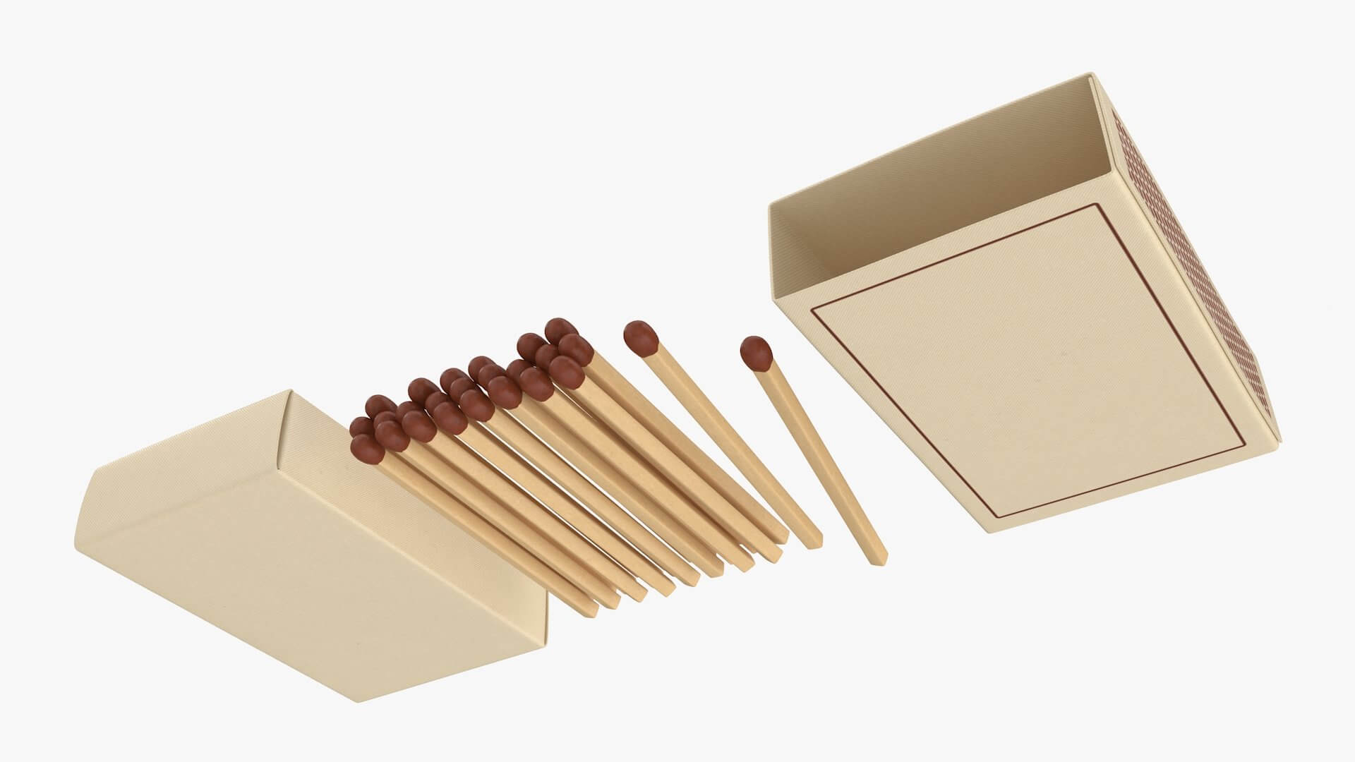 Matchbox - 3D Model by hdpoly