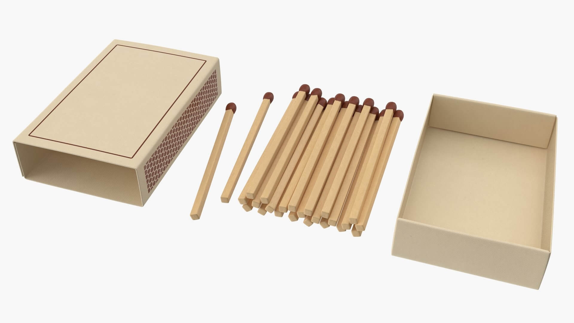 Matchbox - 3D Model by hdpoly