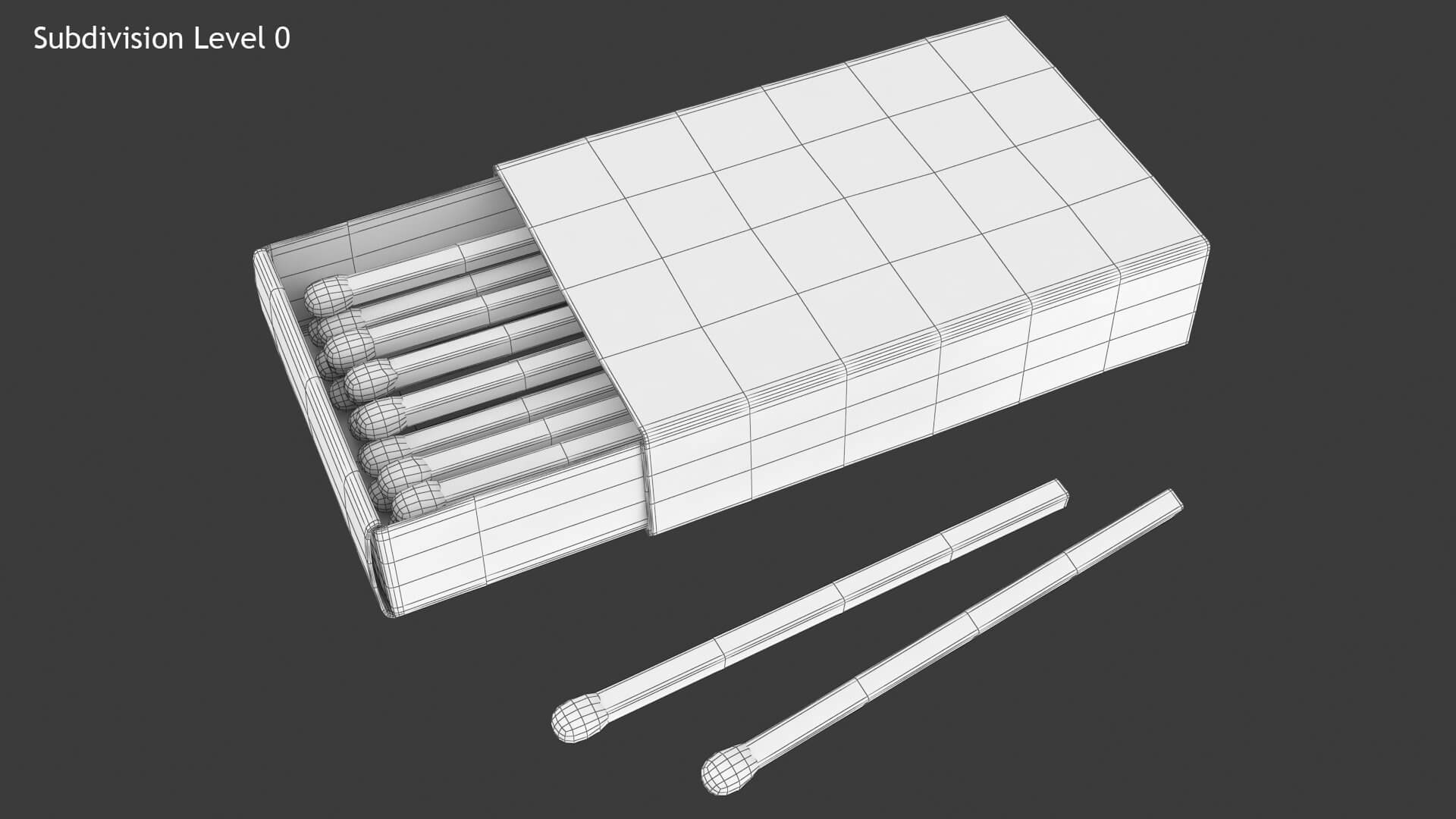 Matchbox - 3D Model by hdpoly