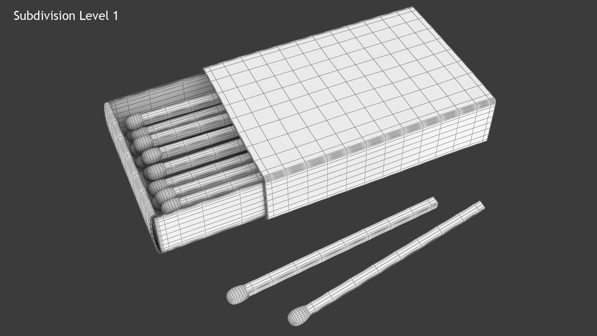 Matchbox - 3D Model by hdpoly