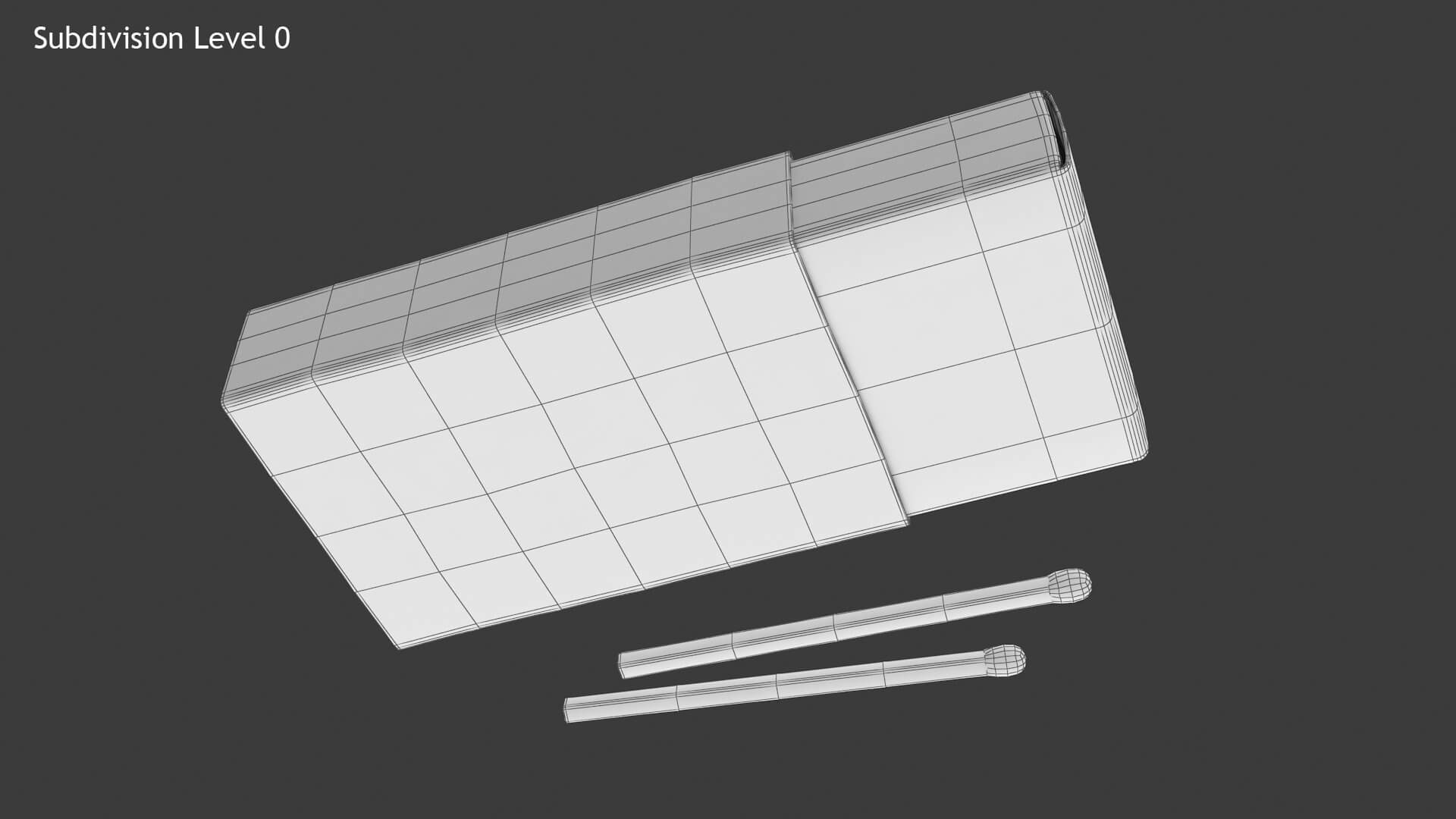 Matchbox - 3D Model by hdpoly