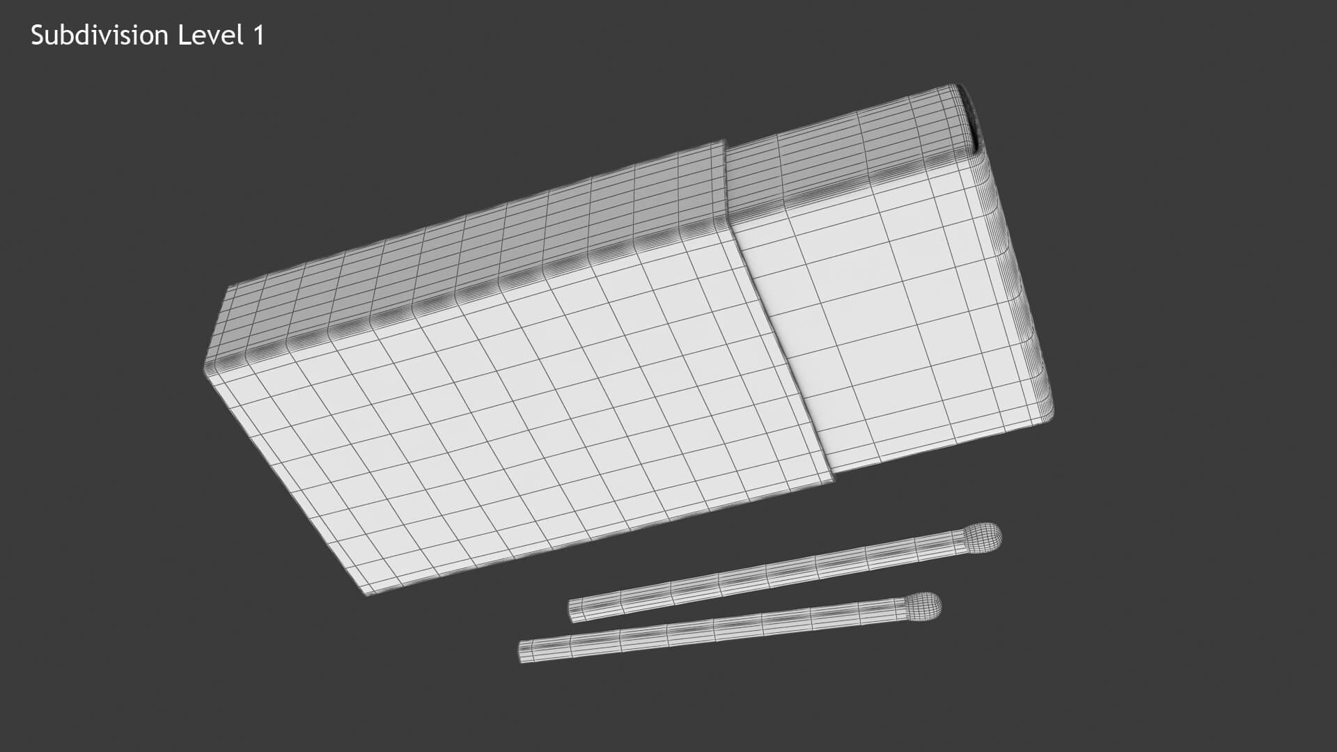 Matchbox - 3D Model by hdpoly