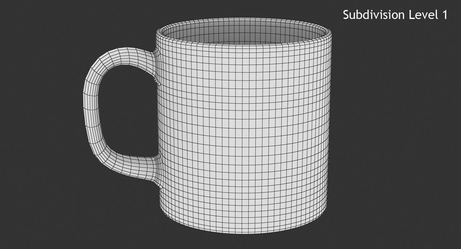 Mug - 3D Model by hdpoly